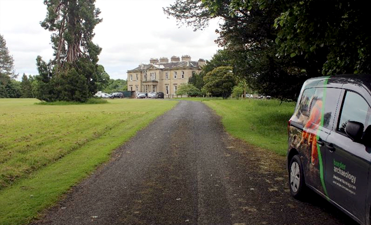 Archaeological and Heritage project map — Border Archaeology